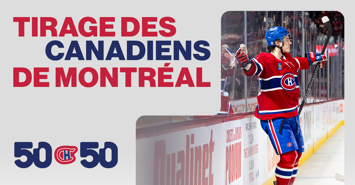 Winners - 50/50 Montreal Canadiens